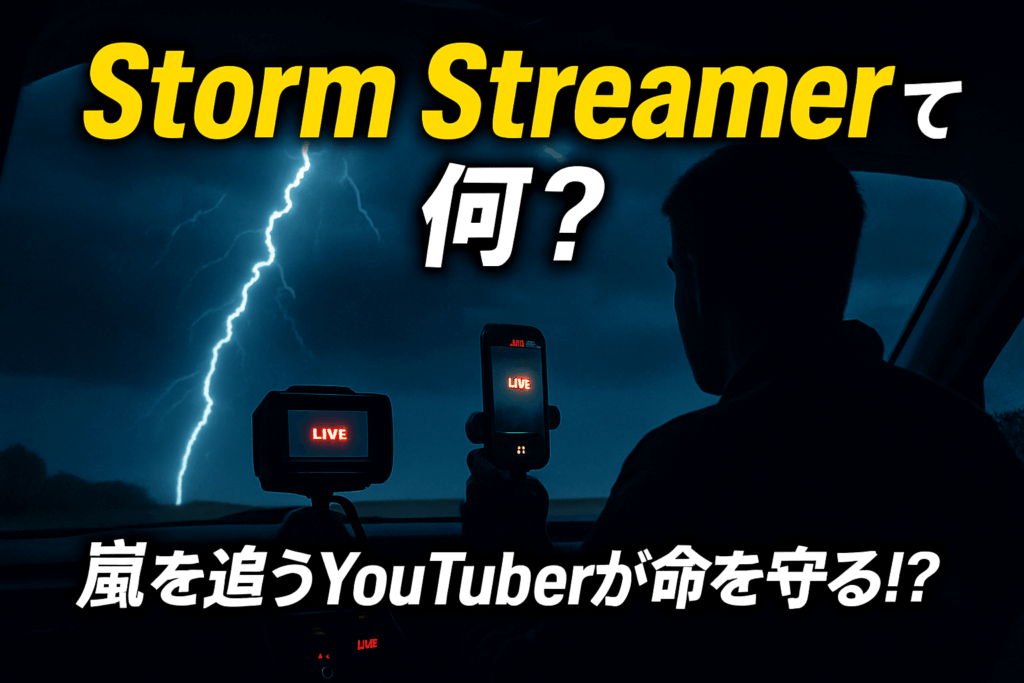 リアルタイムで嵐を追う！今アメリカで話題の「Storm Streamer」って何？ | Trendbites US by Kamenokoki